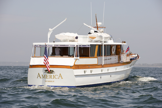 america yacht - Woman Around Town