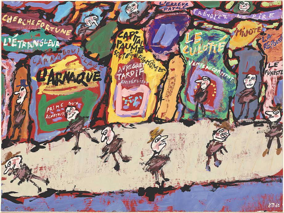 Jean Dubuffet’s “Art Brut” Drawings at the Morgan - Woman Around Town