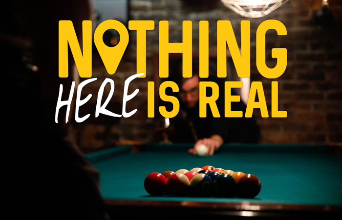 Nothing Here is Real - Entertaining Misdirection - Woman Around Town