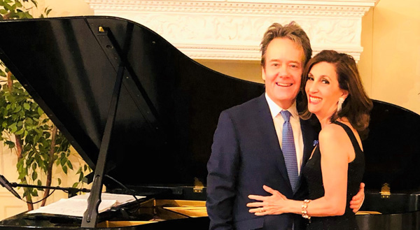 Eric Comstock and Barbara Fasano Neue Galerie Cabaret - Woman Around Town