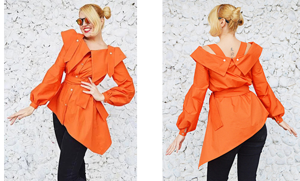 BRIGHT Color Blouses - Woman Around Town